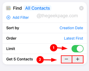 How to Find Newly Added Contacts on iPhone using Shortcuts app