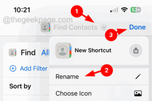 How to Find Newly Added Contacts on iPhone using Shortcuts app