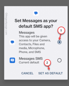 Not sent tap to try again issue in Messages on Android , Try this Fix