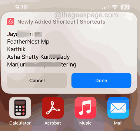How to Find Newly Added Contacts on iPhone using Shortcuts app