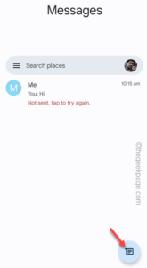Not sent tap to try again issue in Messages on Android , Try this Fix