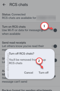 Not sent tap to try again issue in Messages on Android , Try this Fix