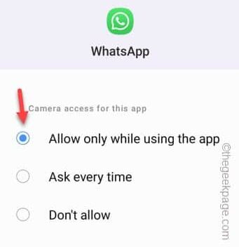 Front Camera not working for WhatsApp Video Calls on Android - Fix