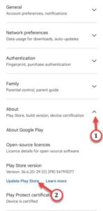 Play Store not showing installed apps - How to Fix