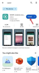 How to see deleted messages or photos in WhatsApp on Android