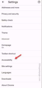 How to make text bigger on Android Phone
