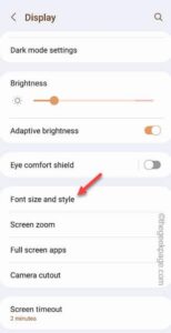 How to make text bigger on Android Phone
