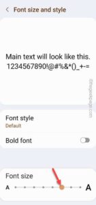 How to make text bigger on Android Phone