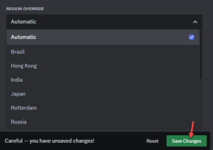 Discord RTC connecting no Route issue on Windows 11/10