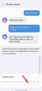 How to make text bigger on Android Phone