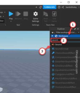How to copy music or sound on Roblox