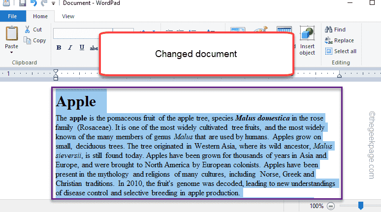 Font has changed and text content seems unrecoverable : Fix