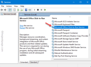 Microsoft Office Click to Run process running with high CPU and memory usage : Fix
