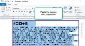 Font has changed and text content seems unrecoverable : Fix