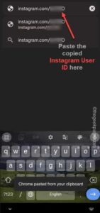 How to copy your Instagram URL profile link on Android