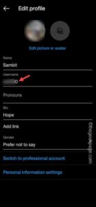 How to copy your Instagram URL profile link on Android
