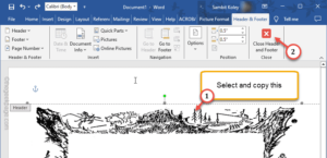 How to make a custom border in Microsoft Word