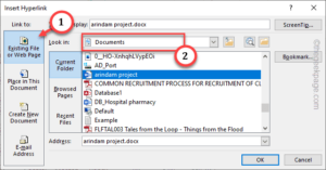 How to embed a Word document in Microsoft Excel