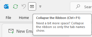 Outlook Toolbar is missing from Microsoft Outlook : Fix