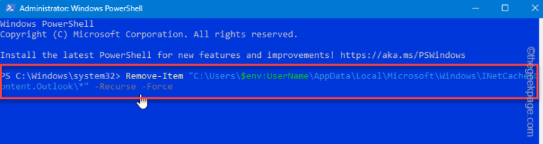 How to Clear Microsoft Outlook cache in Windows 11/10