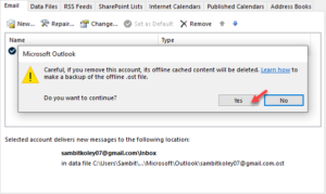 How to fix wrong number of emails flag in Outlook