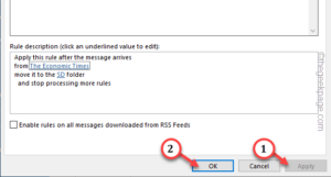 Outlook Rules not working in Windows 11/10: Here is the Fix