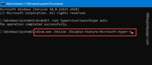 How to Fix HyperVisor Windows 11 Bluescreen error