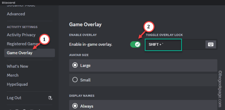 How to fix Discord Overlay not working issue