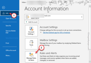 Outlook Rules not working in Windows 11/10: Here is the Fix