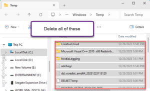 C Drive keeps filling up in Windows 11 : How to fix