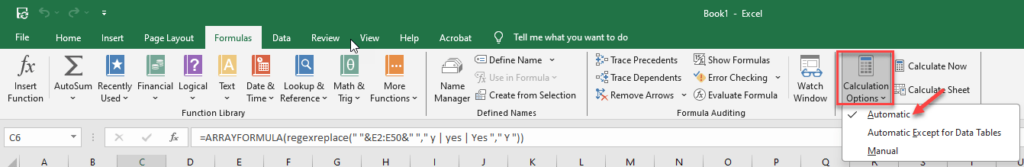 Excel formula is not auto calculating issue in Microsoft Excel : Fix