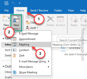 How to create meeting request in MS Outlook