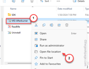 MSI Afterburner failed to start scanning issue : Fix