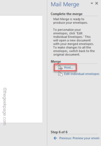 How to Mail Merge Envelopes in Microsoft Office 365