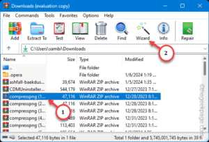 How to merge or combine RAR files in Windows 11/10