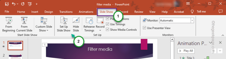 Animations not working in PowerPoint in Windows 11/10