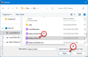 GoG Galaxy not launching or connecting to Steam : Fix