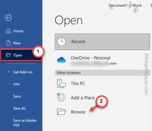Word document is opening blank : How to Fix