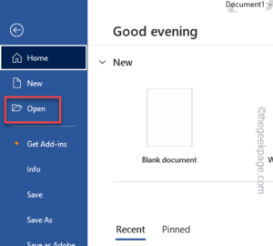 Word document is opening blank : How to Fix