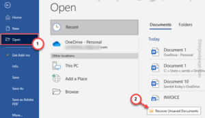 Word document is opening blank : How to Fix