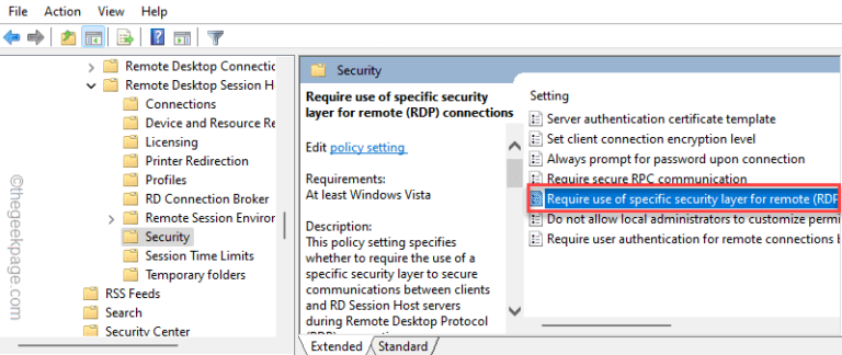 Remote Desktop cannot verify the identity of the remote computer : Fix