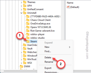 Windows cannot find uninstall.exe error : Fix