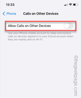 How to stop iPad from ringing whenever iPhone rings