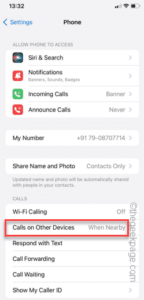 How to stop iPad from ringing whenever iPhone rings