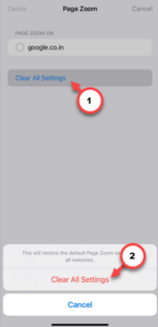 Safari Zoomed out issue on iPhone : Here is the Fix