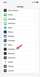 Compass not working in iPhone : Here is Fix