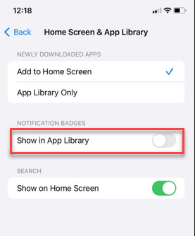How to remove red notification number from apps on iPhone