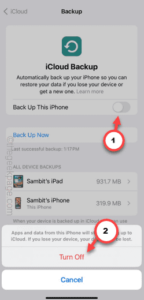 iCloud storage is full notification : How to Fix