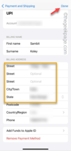 Invalid address error message in iPhone: Fix