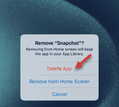 Snapchat SS06 error, Repeated activity : Fix